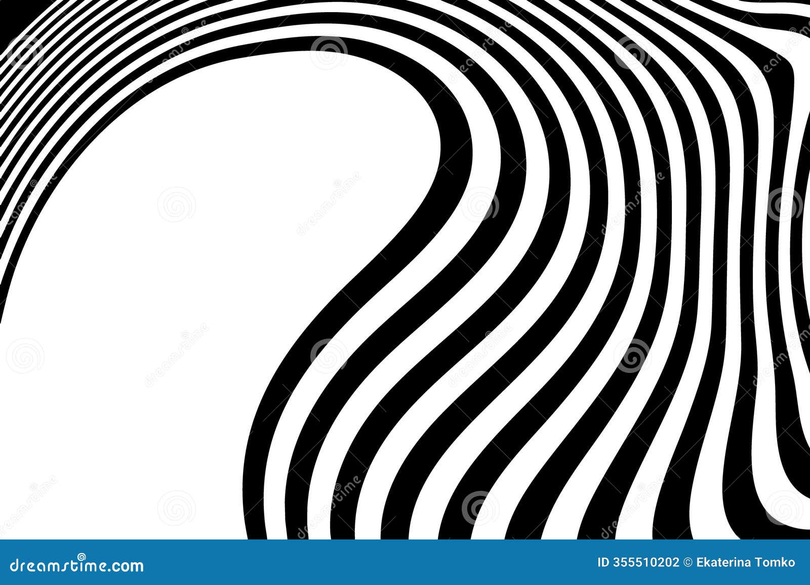 Wave Black Thin Lines Vertical Curve Pattern Vector Abstract Background ...