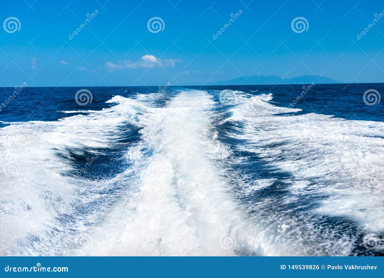Wave from Boat on Water Surface Stock Photo - Image of splash, fast ...