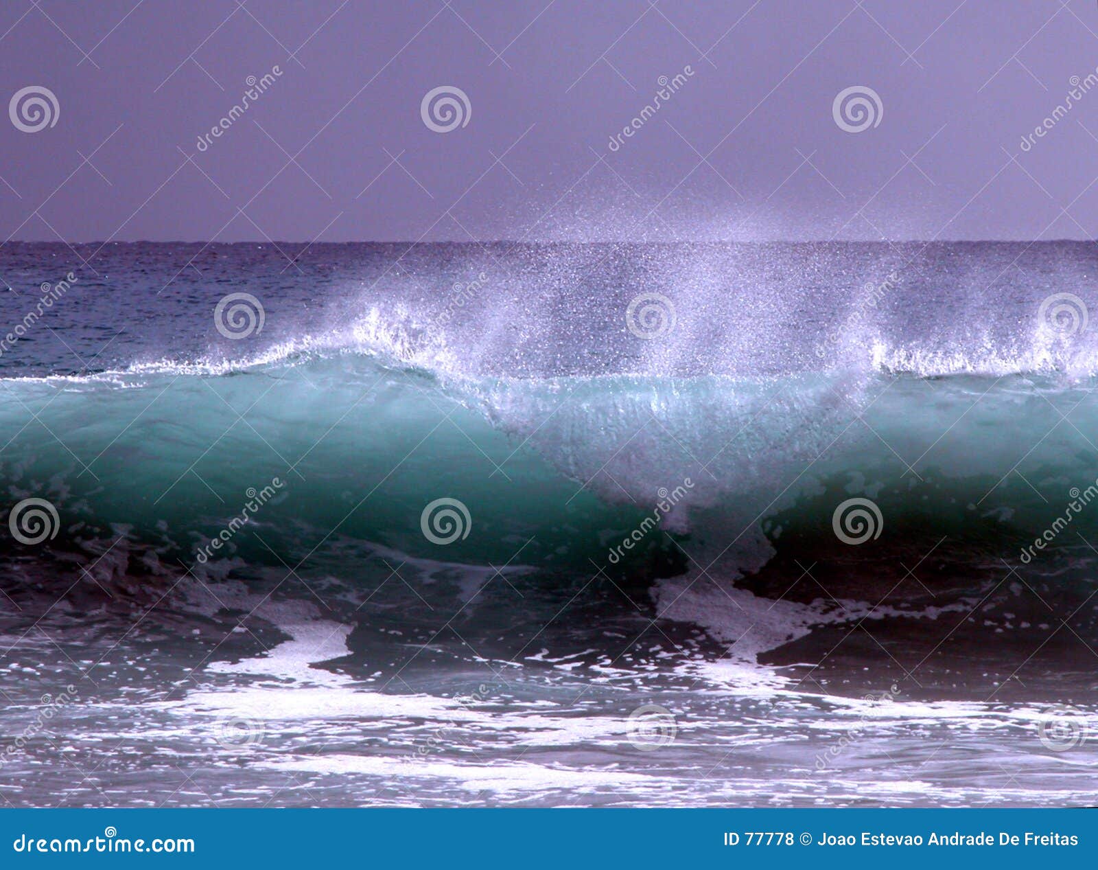 Wave breaking stock photo. Image of jogging, beach, coast - 77778