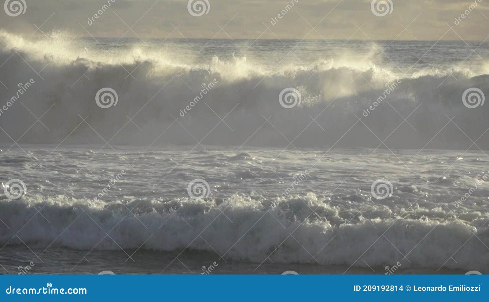 Ocean ,wave Breaking on the Beach Stock Footage - Video of relaxation ...