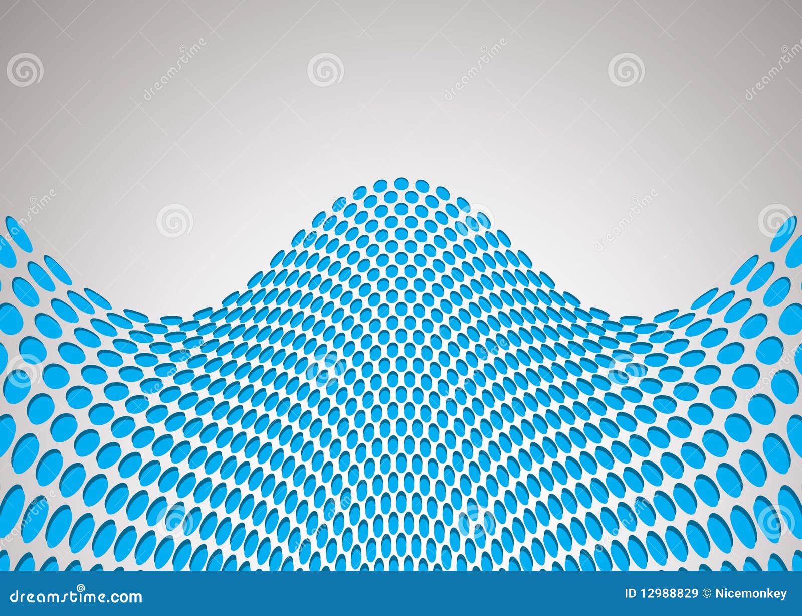 Wave bulge background stock vector. Illustration of circle - 12988829