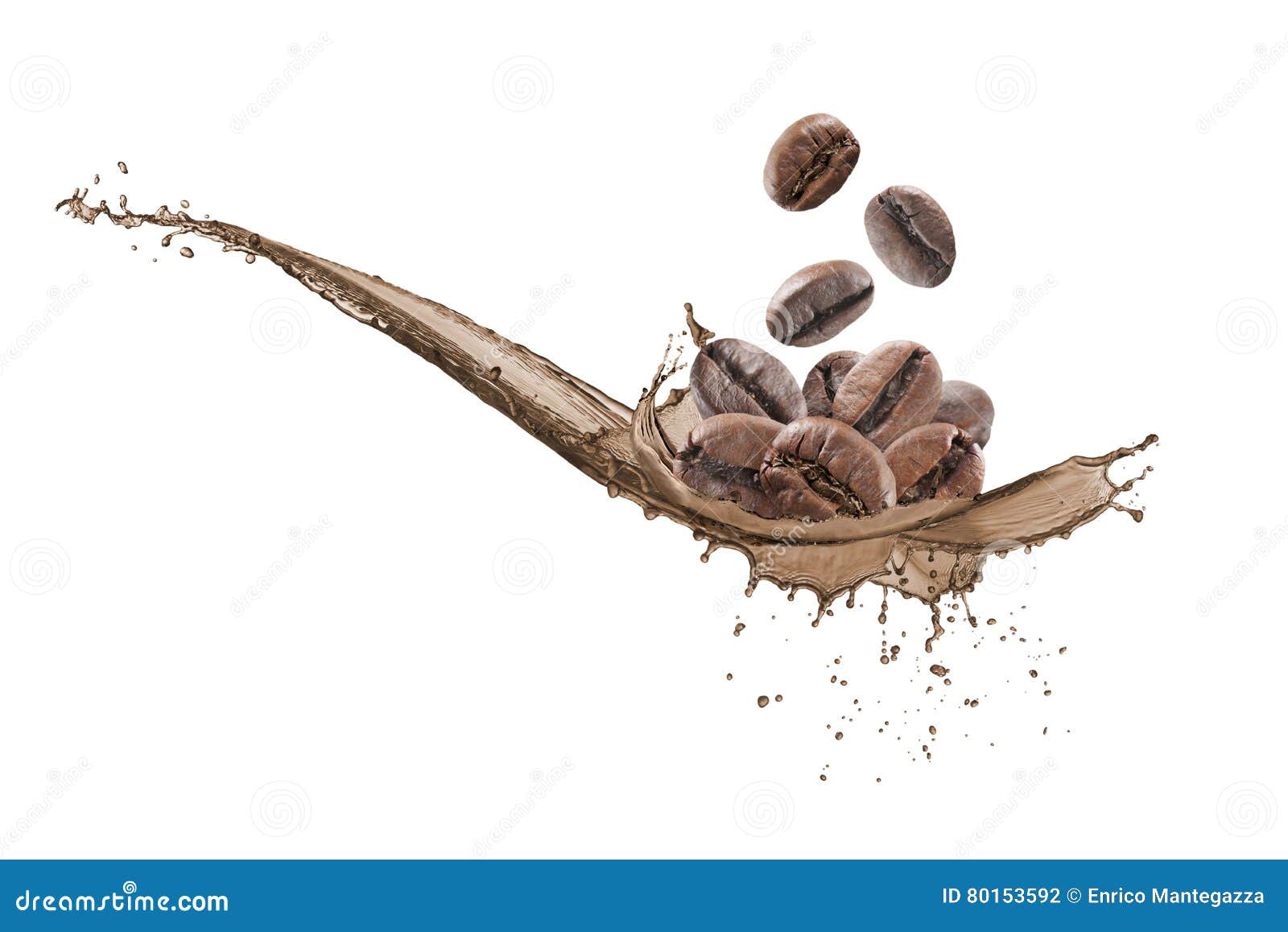 Wave coffee splashing stock photo. Image of background - 80153592