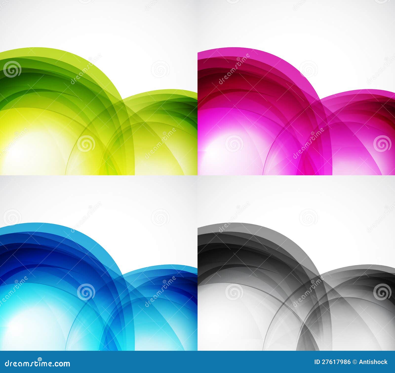 Wave color backgrounds stock vector. Illustration of paint - 27617986