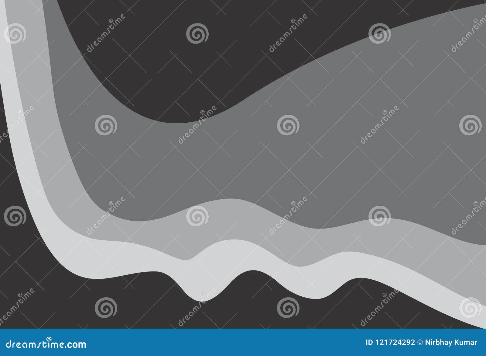 Wave Color Curve Splash Background Stock Vector - Illustration of ...