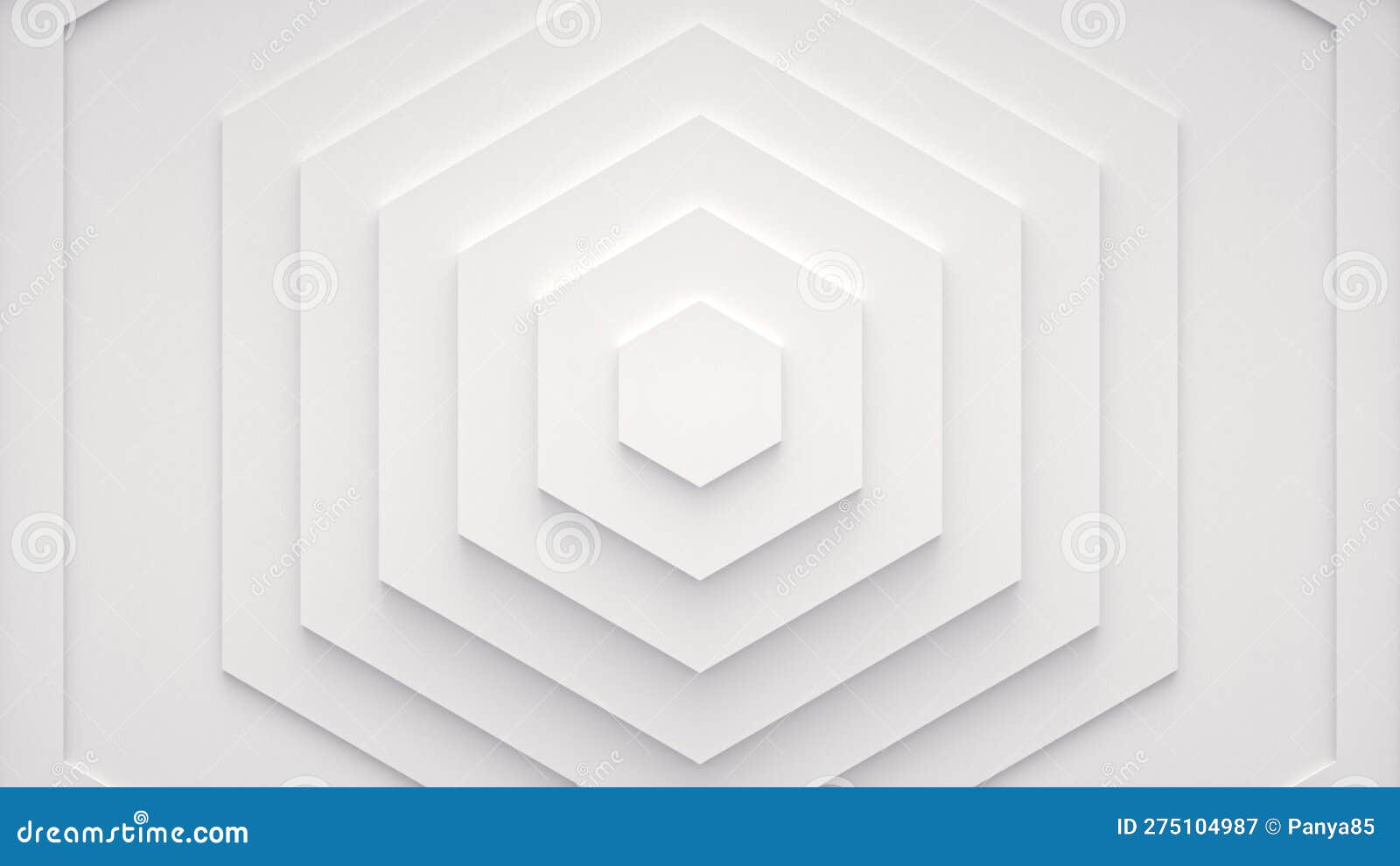 Wave From Concentric Polygons, Rings On The Surface. Bright, Milky ...