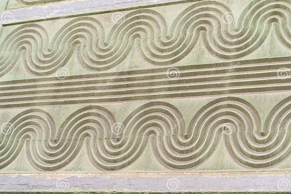 Wave Concrete Texture, Abstract Stripe on Stone Stock Image - Image of ...