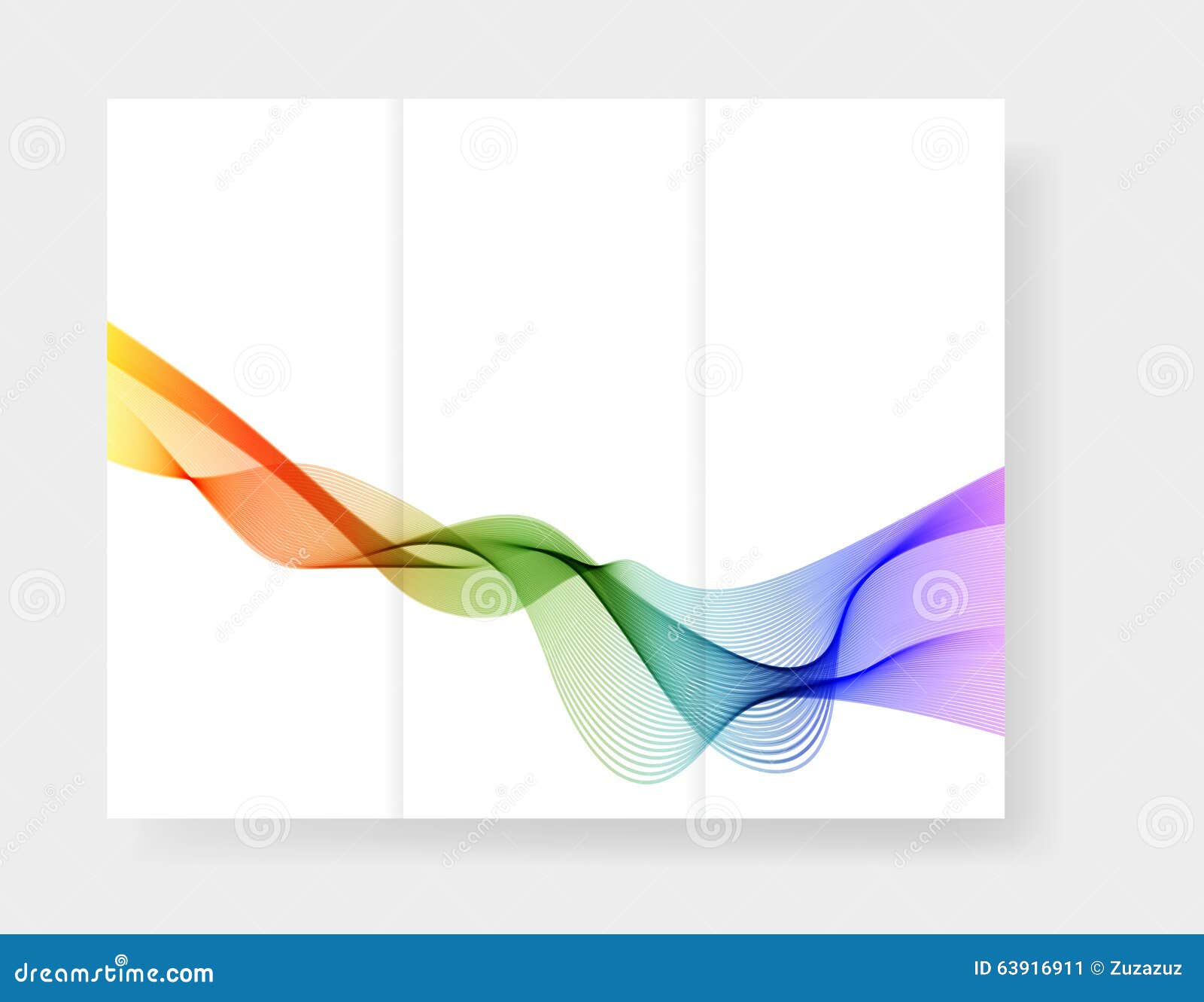 Wave Cover Design Templates Stock Vector - Illustration of multicolored ...