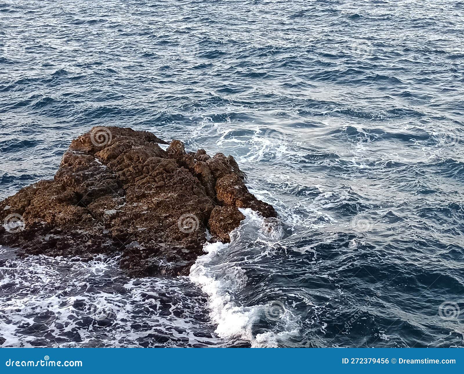 Wave crash the rock stock photo. Image of nature, water - 272379456