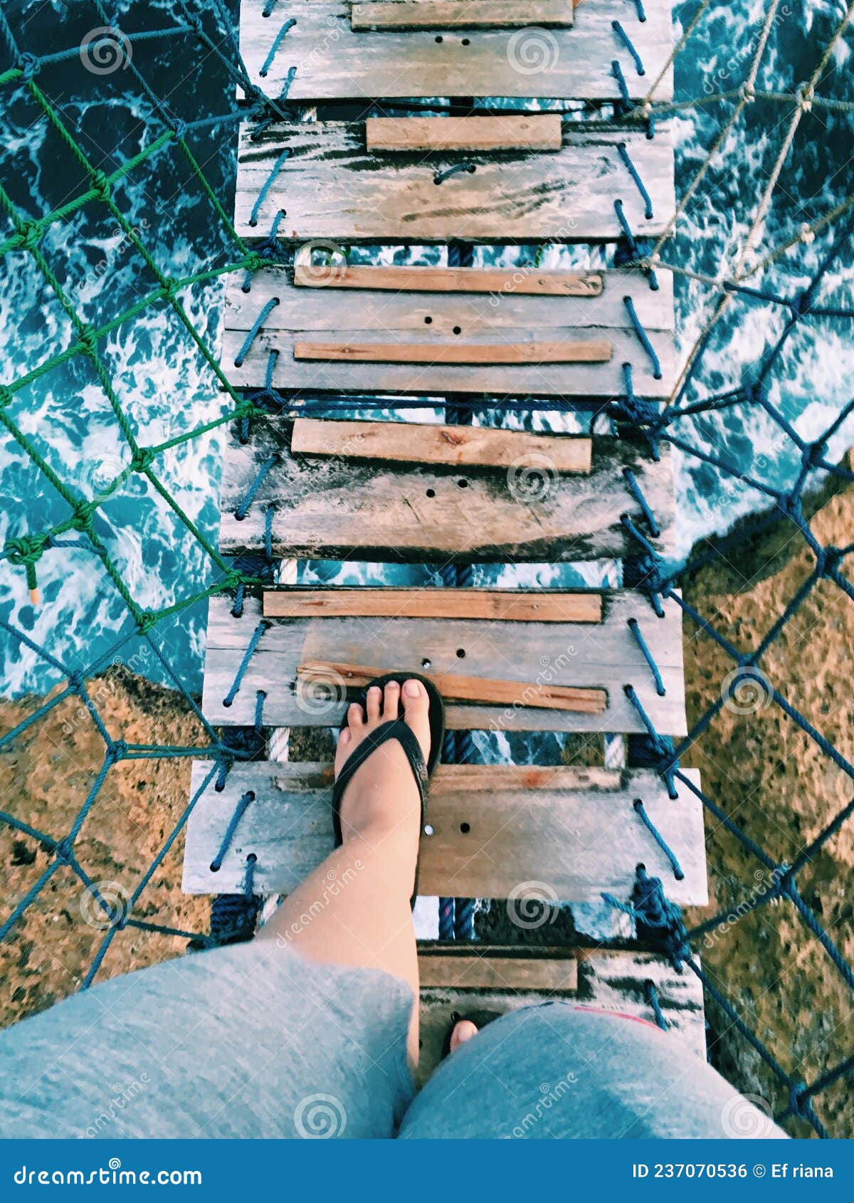 A Wave Crashed Under My Feet Stock Photo - Image of wave, feet: 237070536