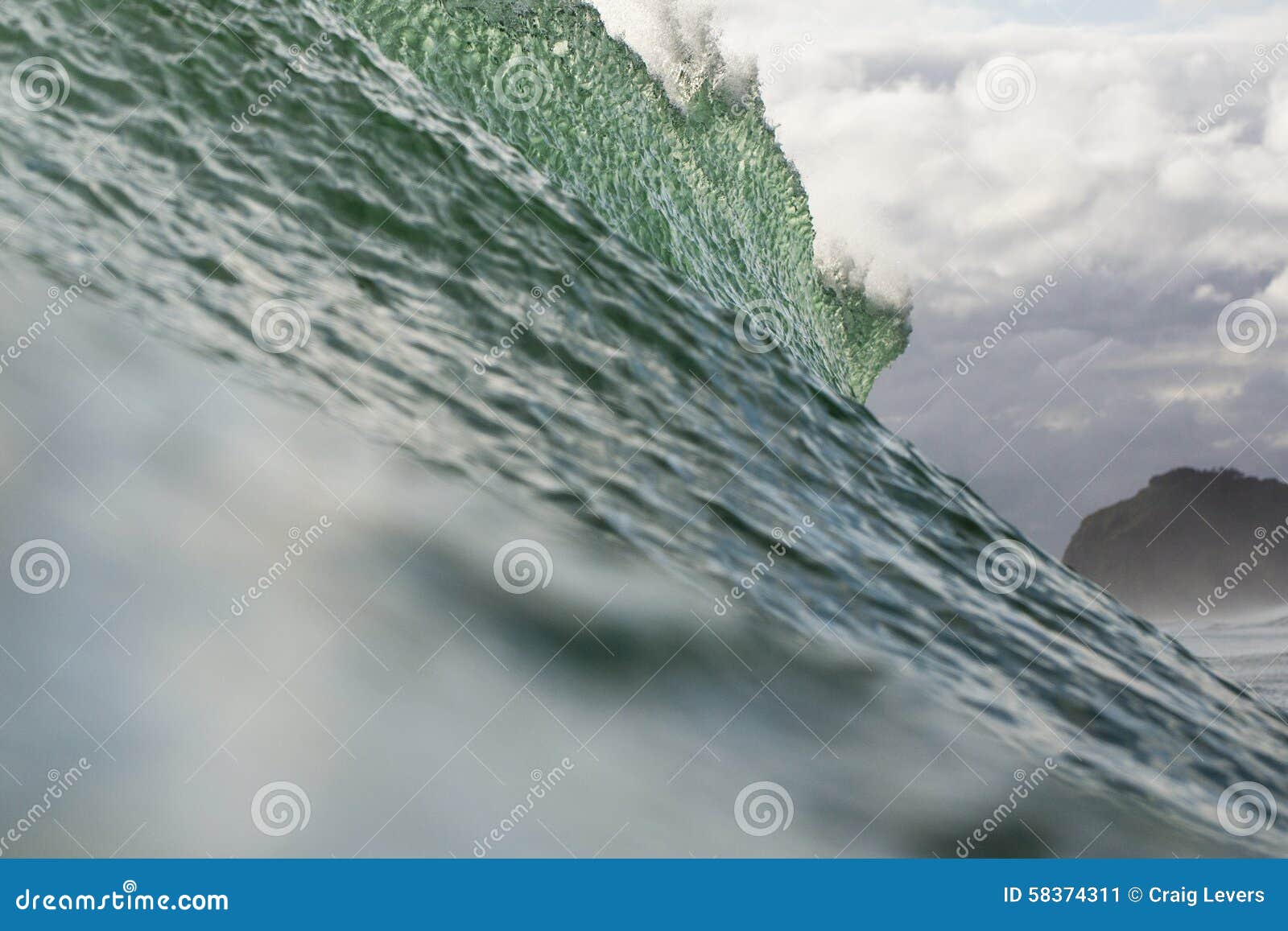Wave Crest stock image. Image of crest, wave, ocean, power - 58374311