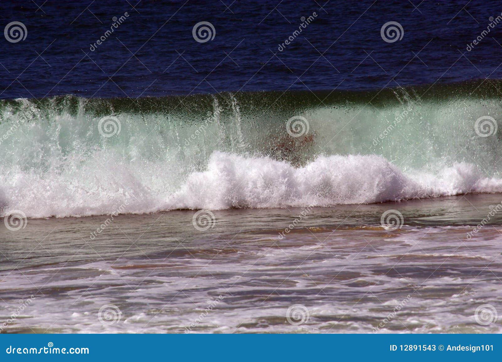 Wave curl stock image. Image of blue, australia, motion - 12891543