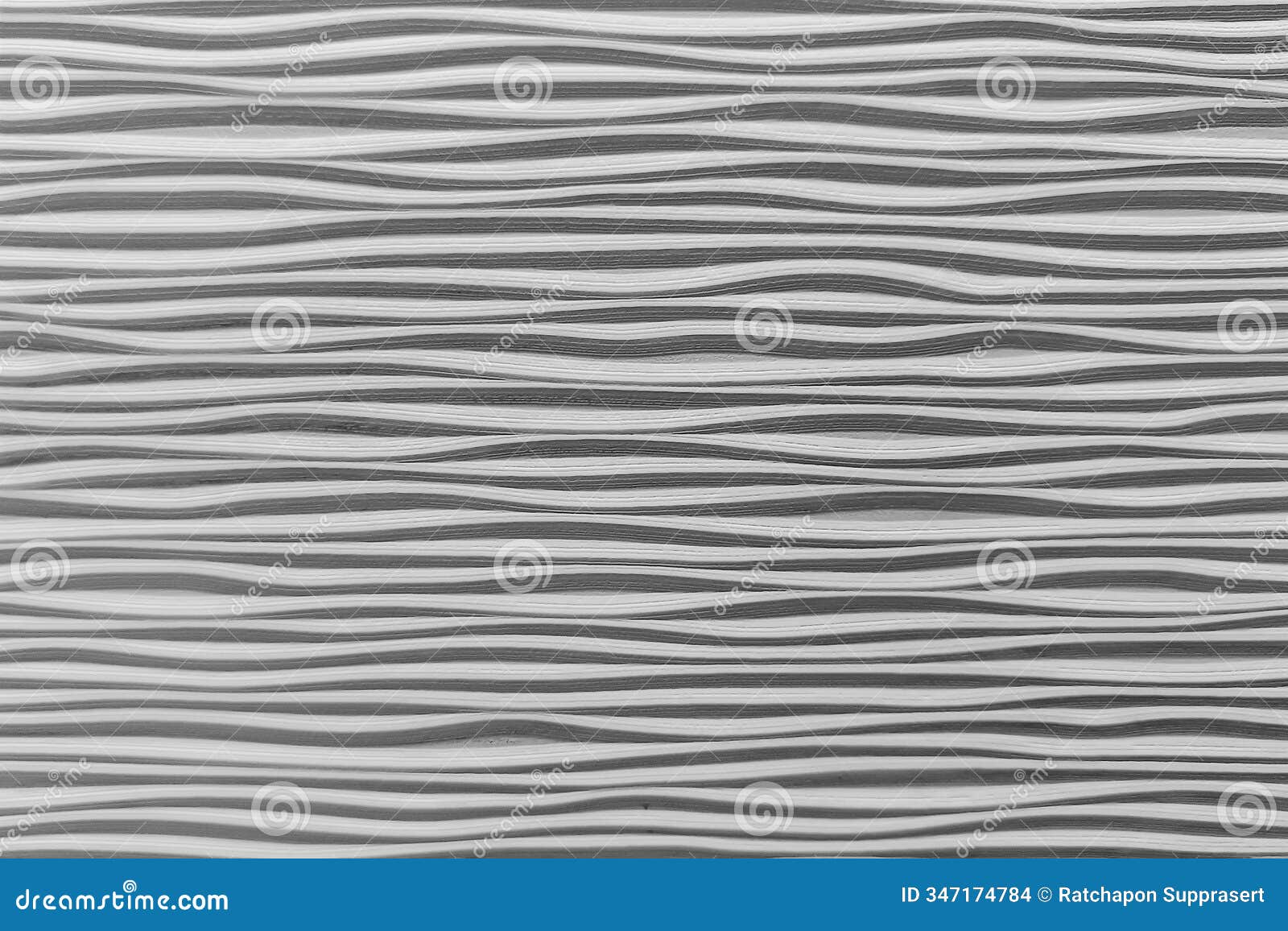 Wave Curve Pattern on White Wall Background Stock Photo - Image of ...