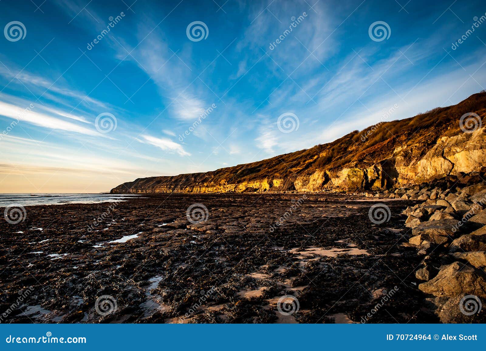 Wave-cut platform stock photo. Image of cliffs, conservation - 70724964