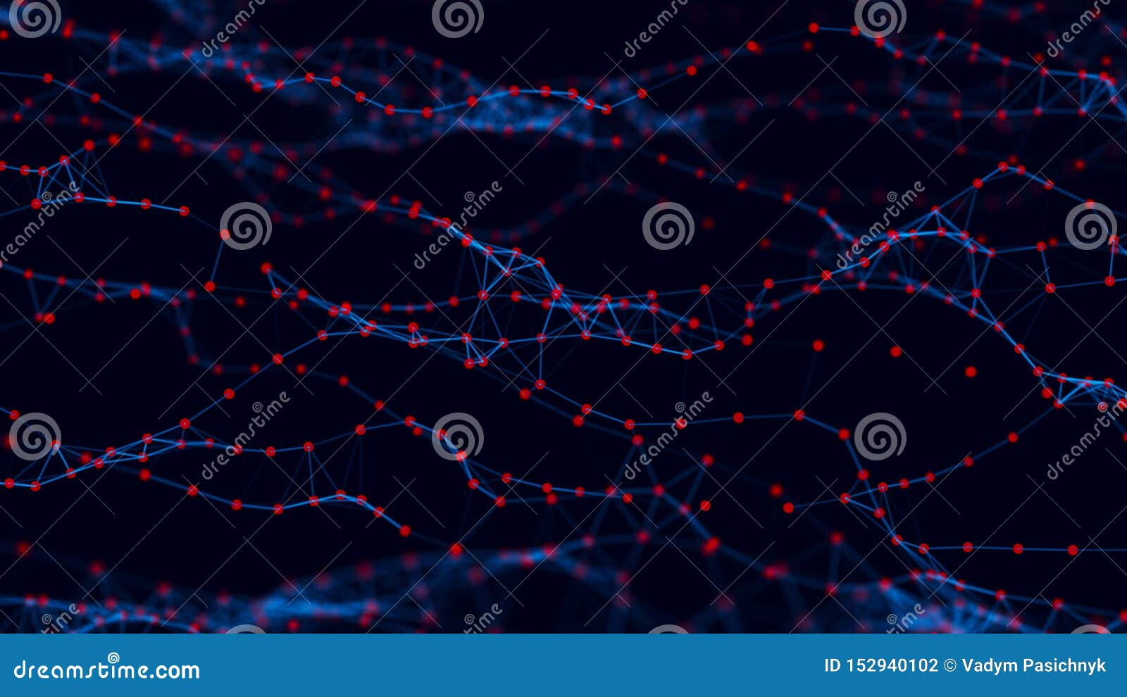 Wave 3d Abstract 3d Big Data Visualization Visual Information Complexity Plexus Affect