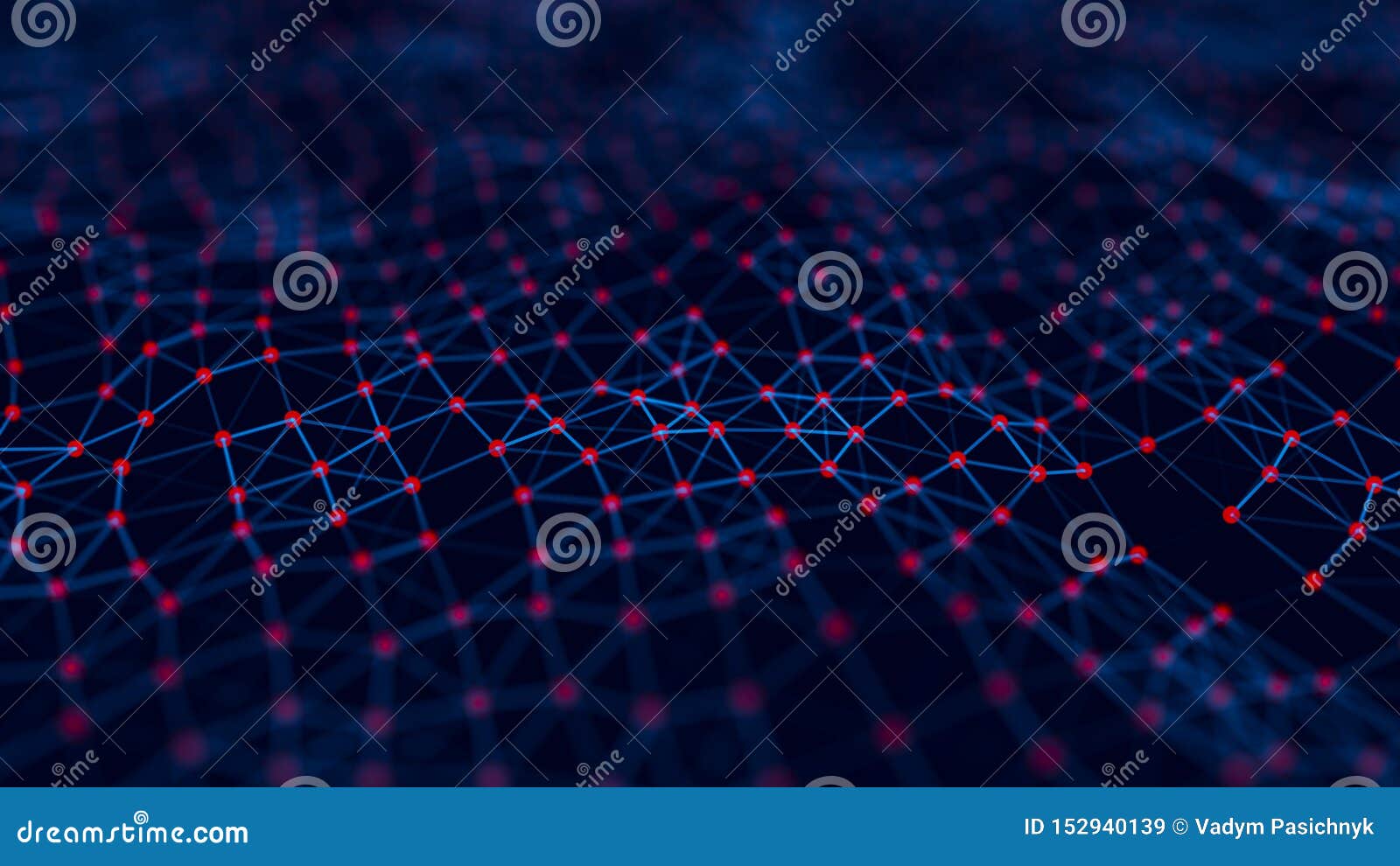 Wave 3d Abstract 3d Big Data Visualization Visual Information Complexity Plexus Affect