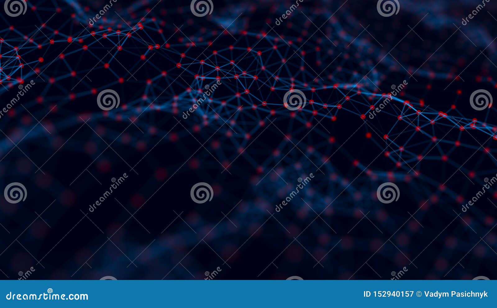 Wave 3d Abstract 3d Big Data Visualization Visual Information Complexity Plexus Affect