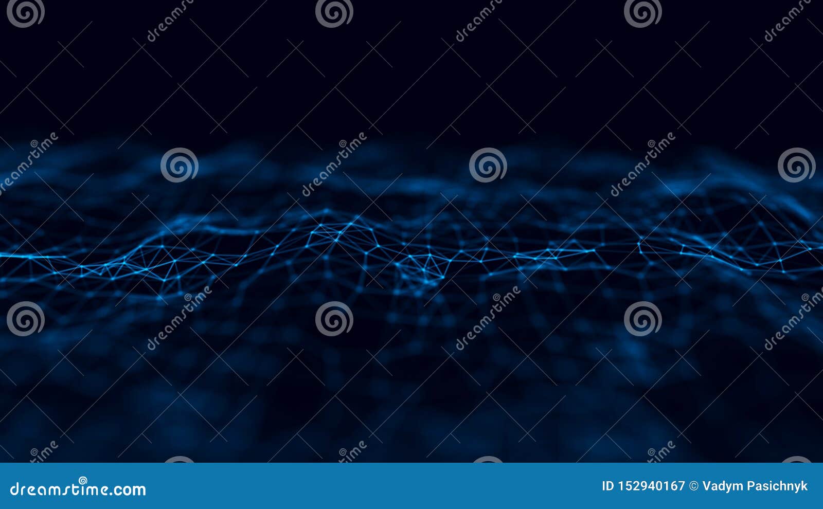 Wave 3d Abstract 3d Big Data Visualization Visual Information Complexity Plexus Affect