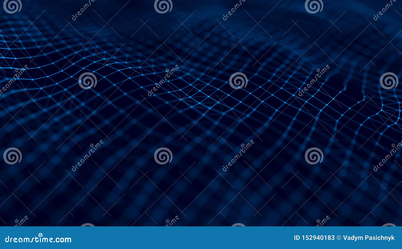 Wave 3d Abstract 3d Big Data Visualization Visual Information Complexity Plexus Affect