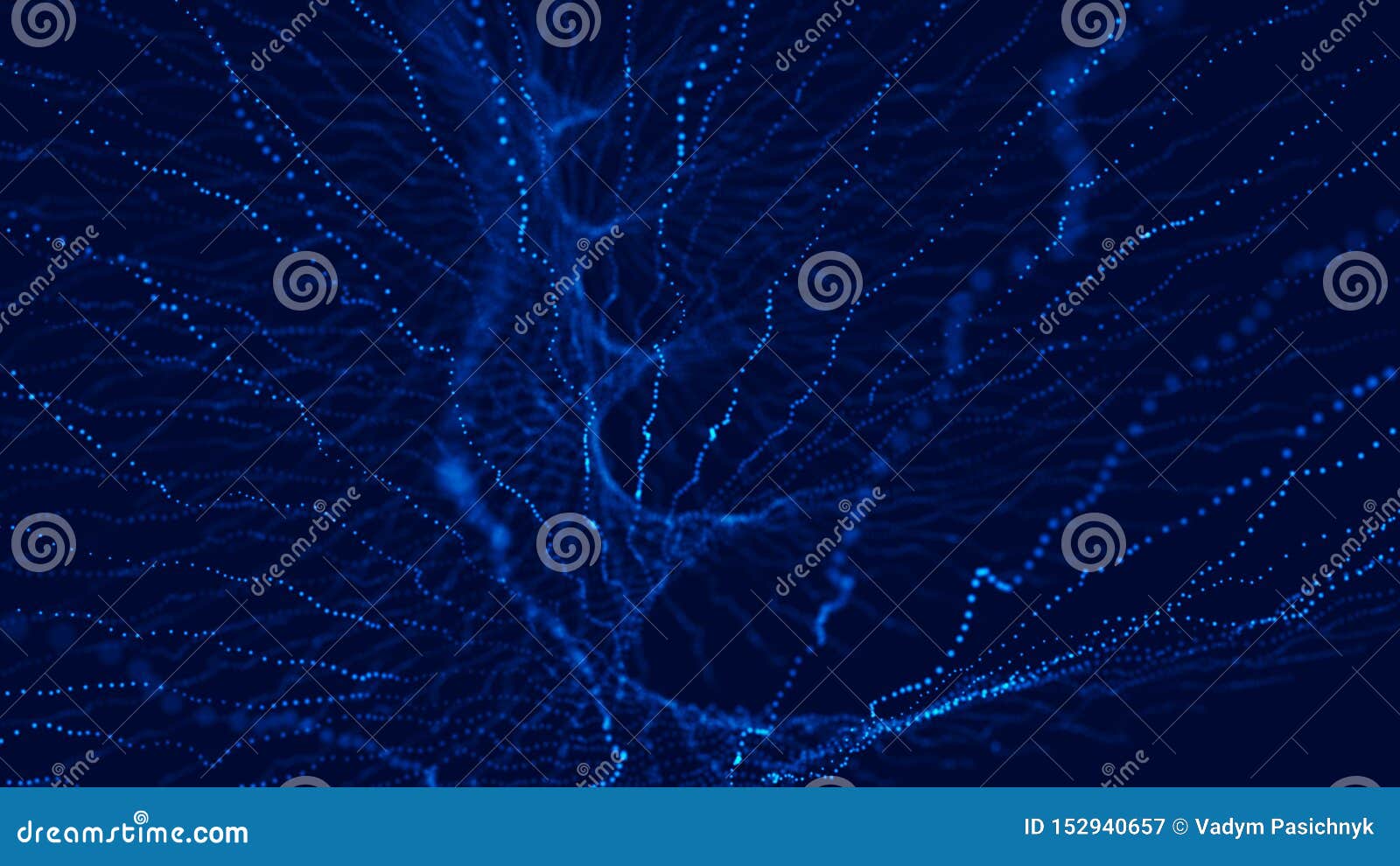 Wave 3d. Big Data Visualization. Data Technology Background. Abstract Background. 3d Rendering ...