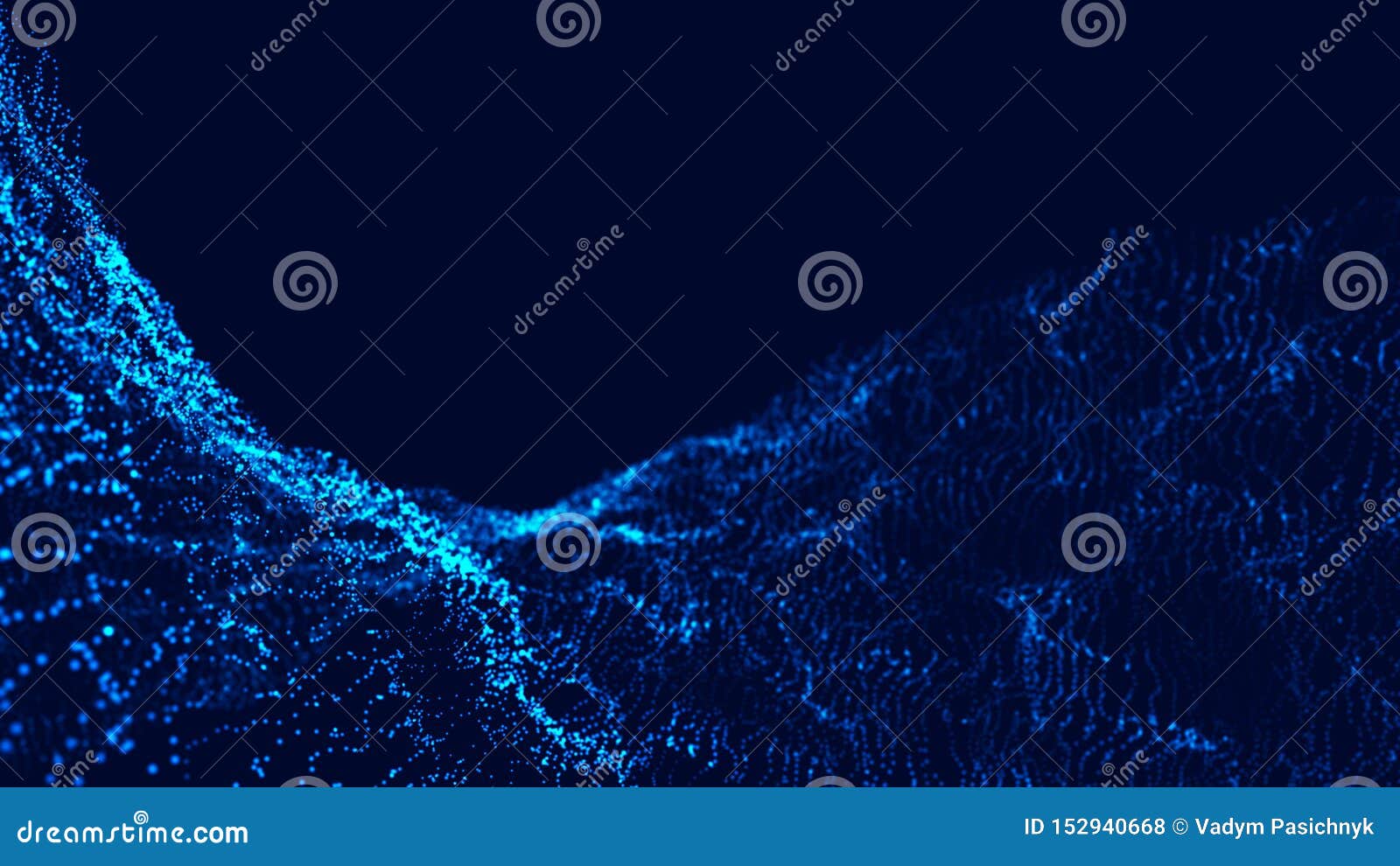 Wave 3d. Big Data Visualization. Data Technology Background. Abstract Background. 3d Rendering ...