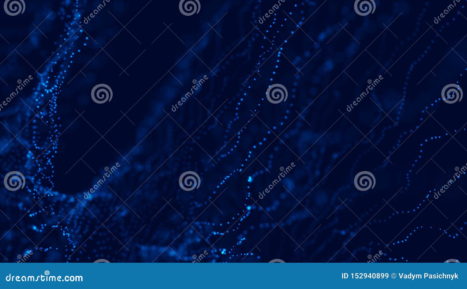 Wave 3d. Big Data Visualization. Data Technology Background. Abstract Background. 3d Rendering ...