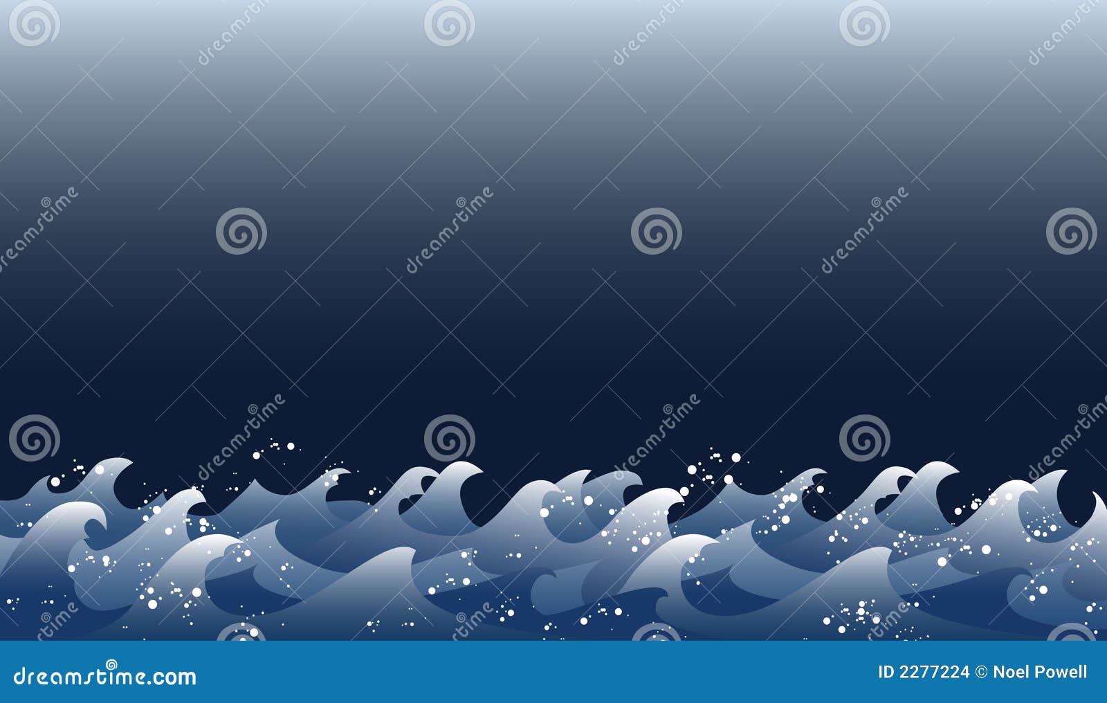 Wave Design stock vector. Illustration of typhoon, dark - 2277224