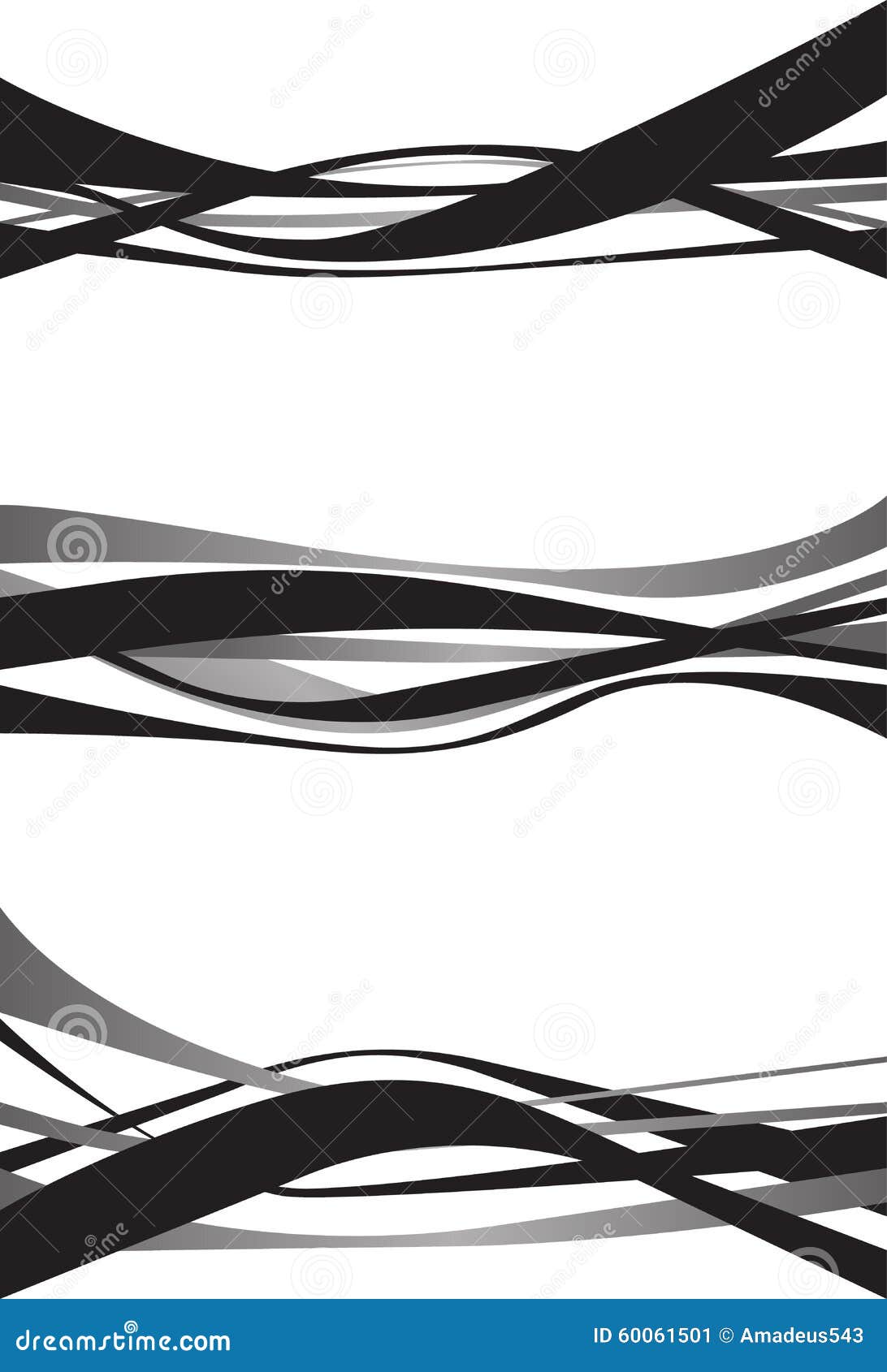 Wave Design Element Set Vector Banner Stock Vector - Illustration of ...