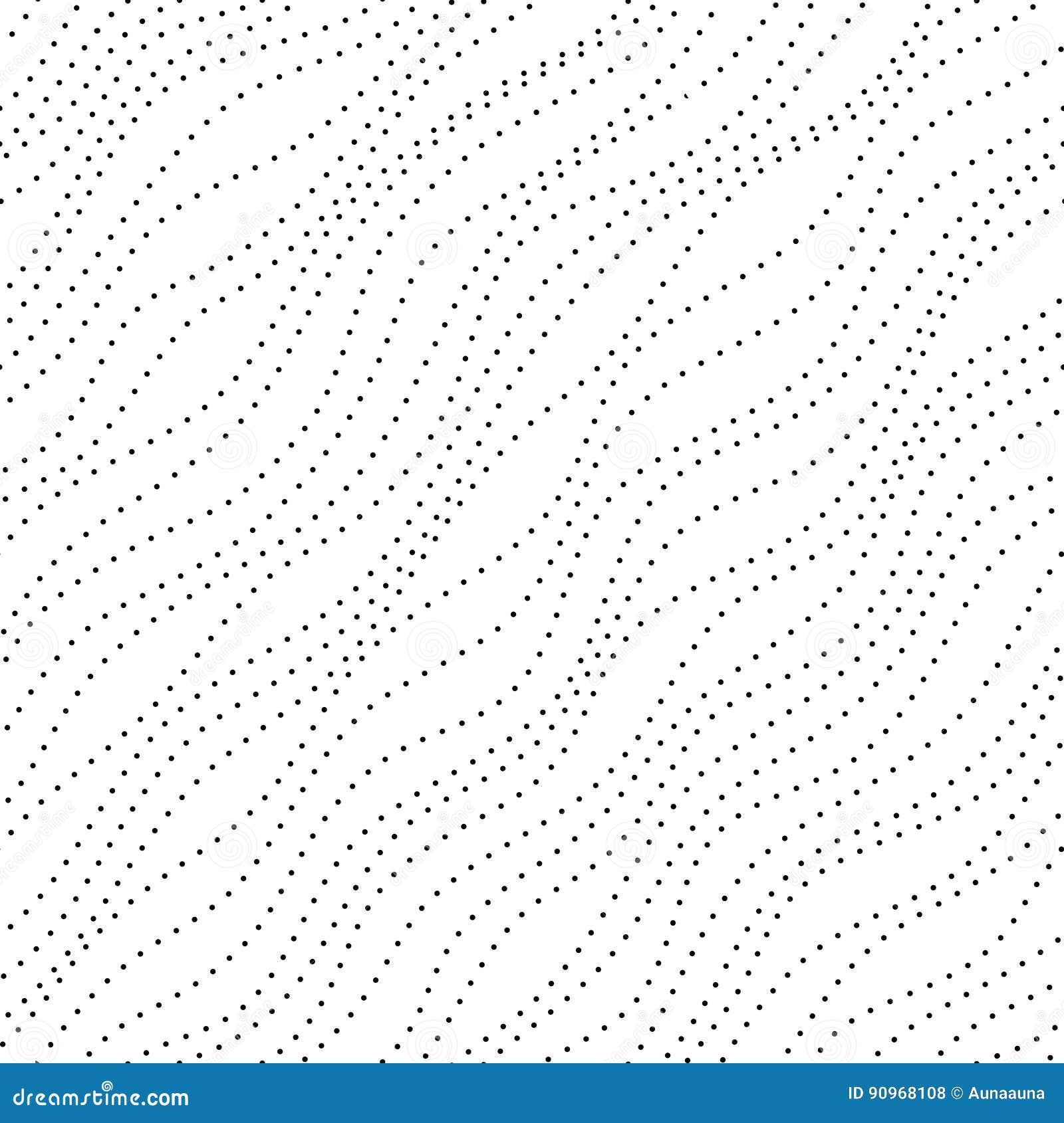 Wave dots pattern stock vector. Illustration of ornament - 90968108