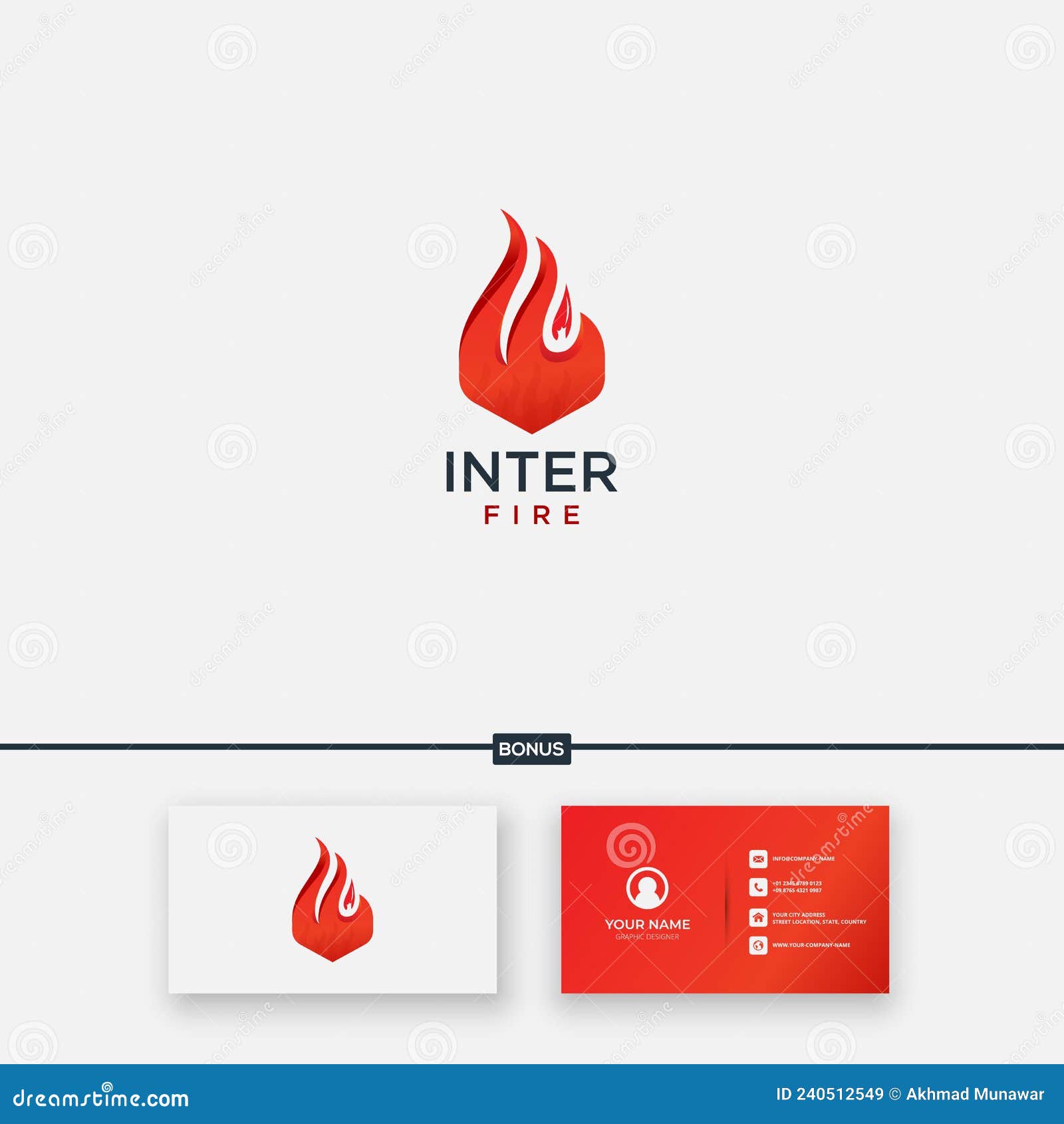 Wave Fire Safe Modern Logo Protect Stock Vector - Illustration of burn ...