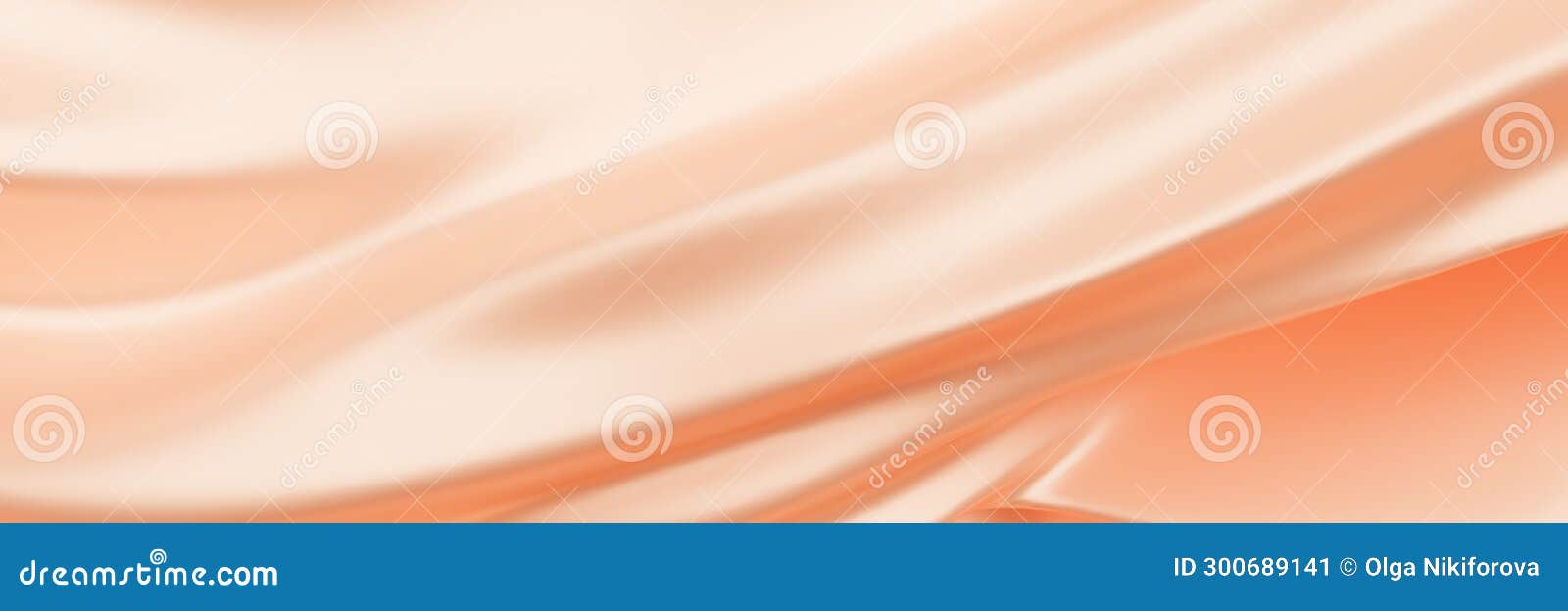 Wave Form. Peach Abstract Background Stock Illustration - Illustration ...