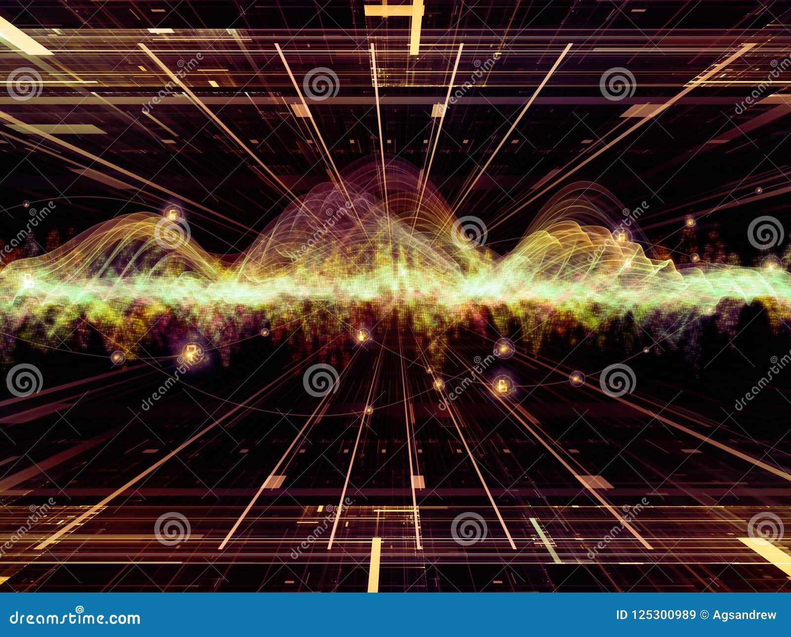 Speed of Oscillation stock illustration. Illustration of elegant ...