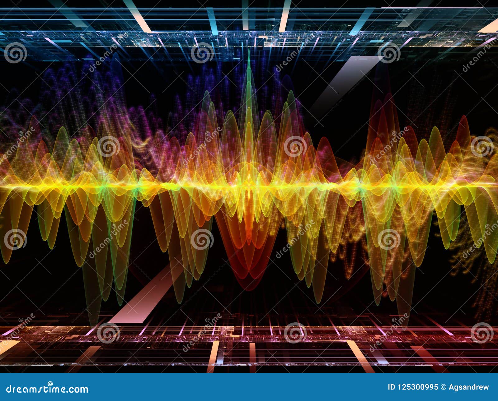 Speed of Oscillation stock illustration. Illustration of backdrop ...