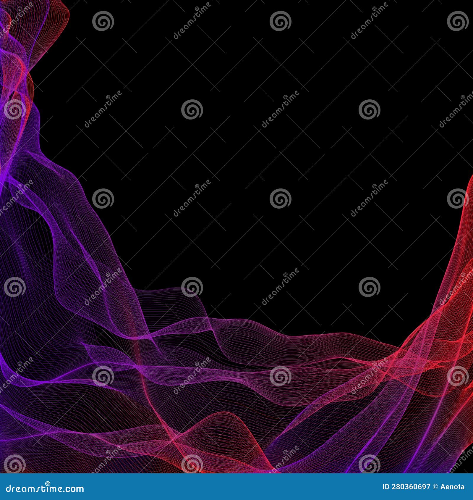 Wave futuristic structure stock vector. Illustration of technique ...