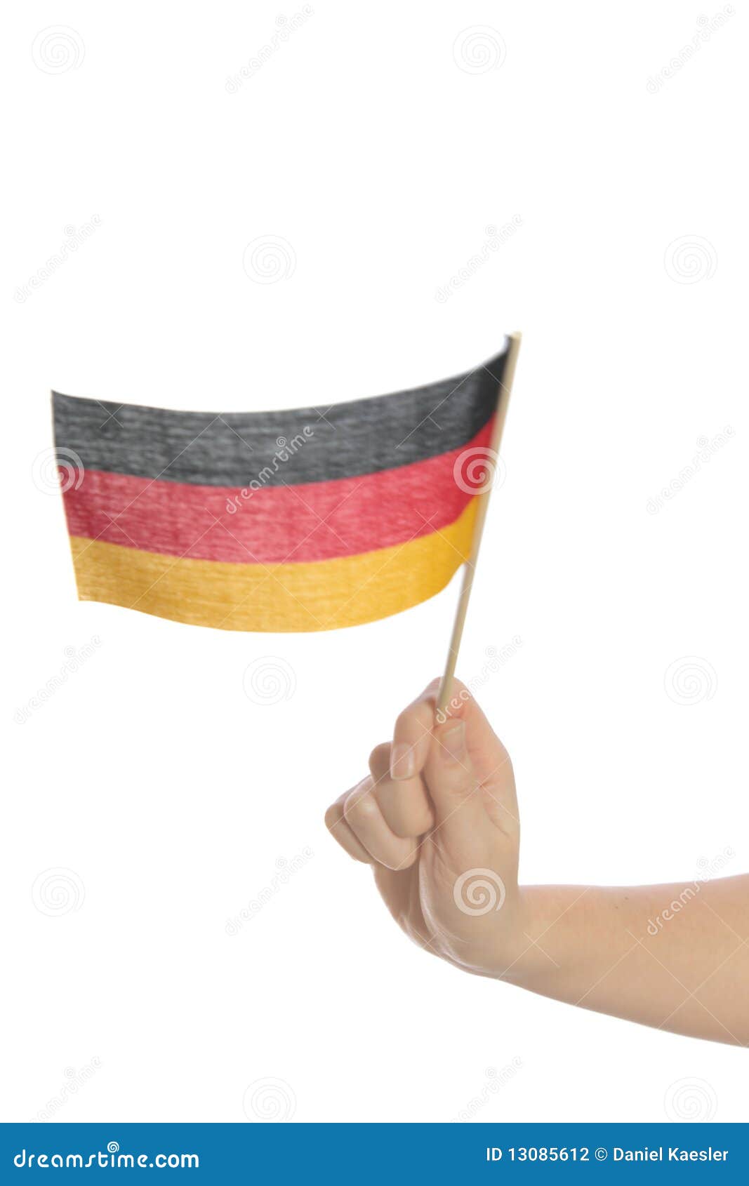 Wave A German Flag Stock Photography | CartoonDealer.com #13085612