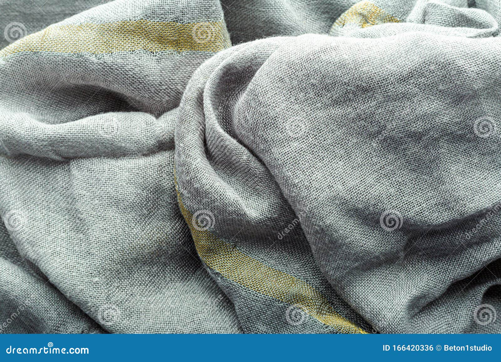 Wave Gray Textile Material Texture As a Background. Grey Textile ...