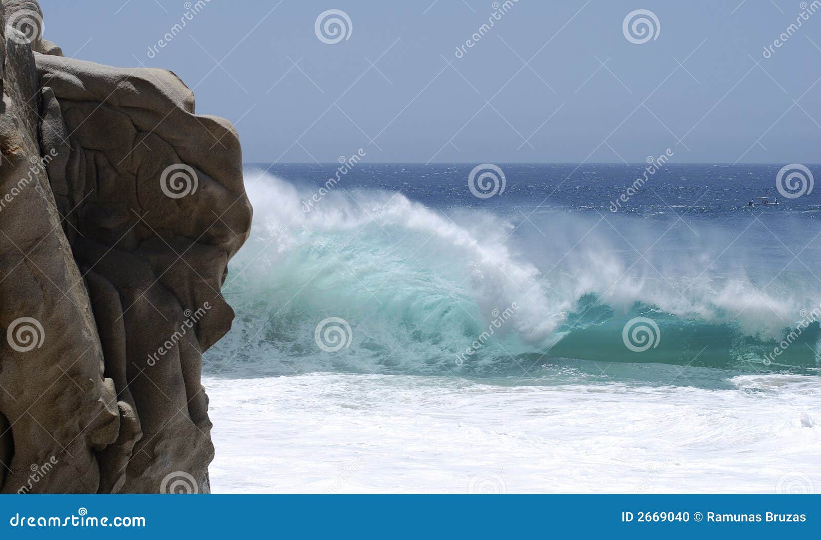 The Wave Hit stock photo. Image of shape, cabos, beach - 2669040