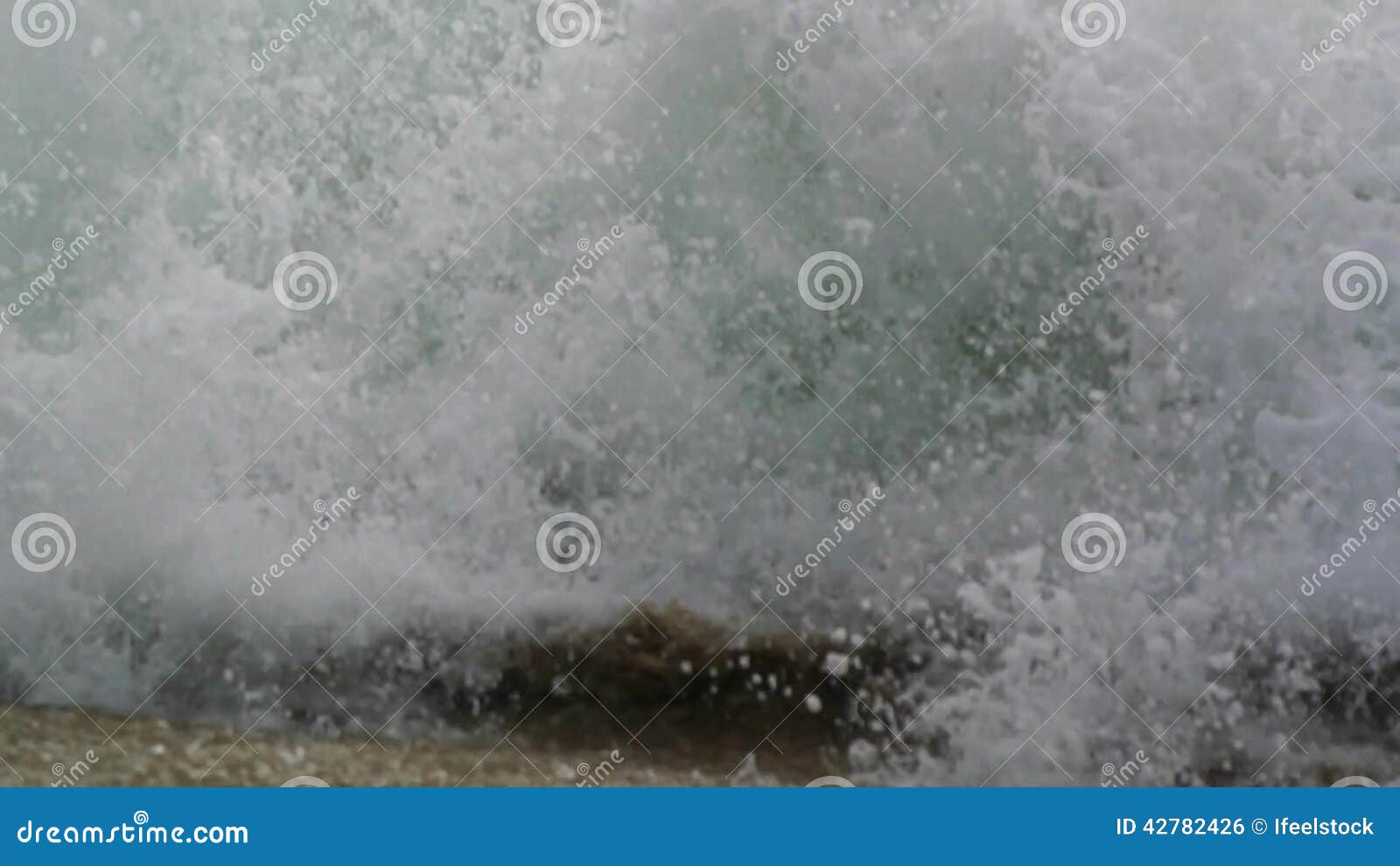 Wave hitting beach stock footage. Video of sand, beautiful - 42782426