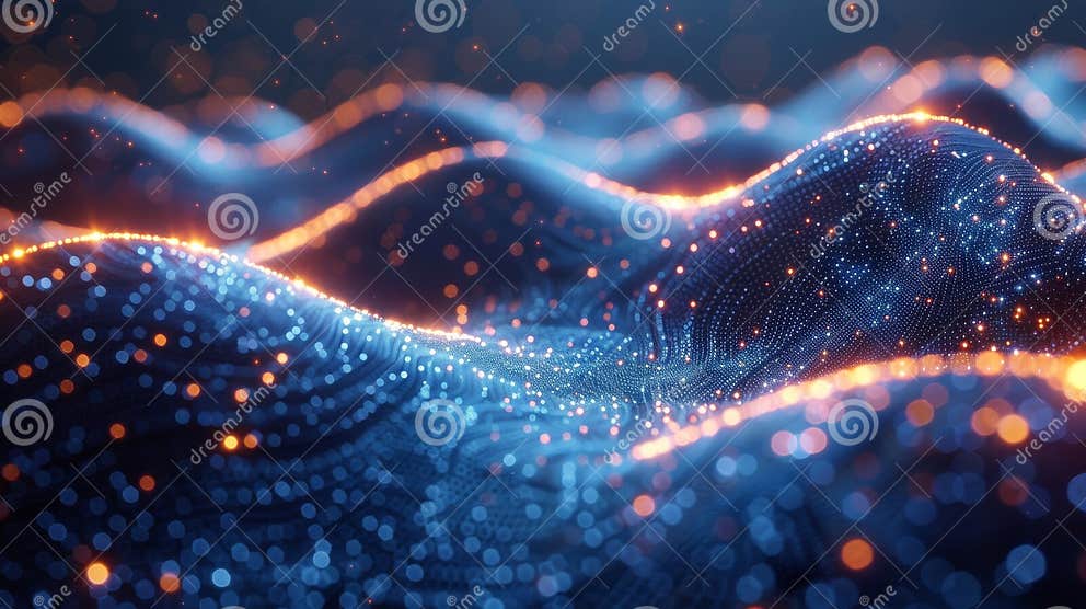 Wave of Light in Progress stock photo. Image of colorful - 328020444