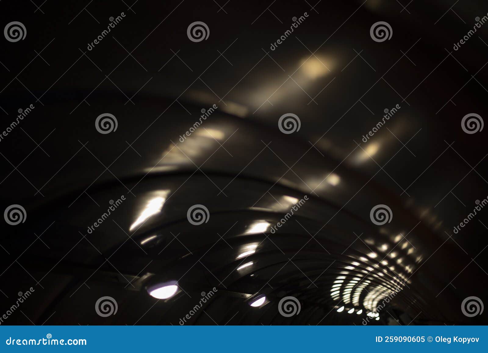 Wave of Light on Surface. Lights on Dome Stock Image - Image of vibrant ...