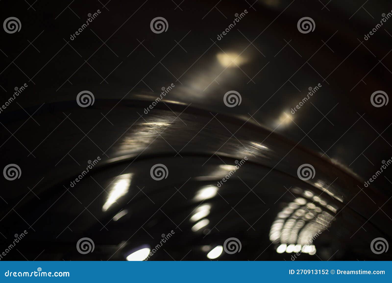 Wave of Light on Surface. Lights on Dome Stock Photo - Image of light ...