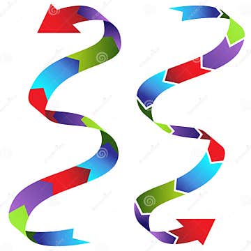 Wave Line Graph Process Chart Stock Vector - Illustration of ...