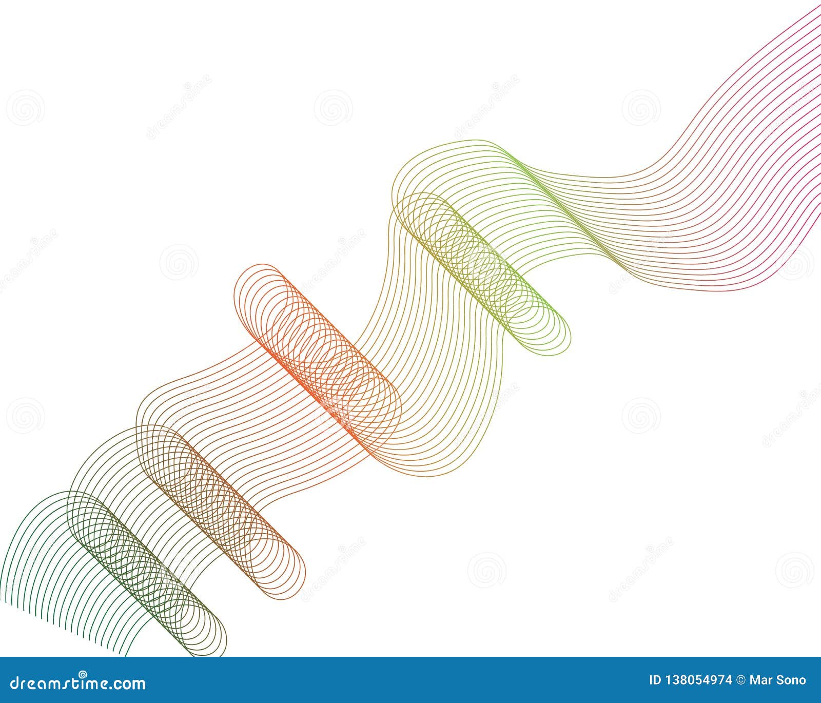 Wave Line Graphic Illustration Vector Stock Vector - Illustration of ...