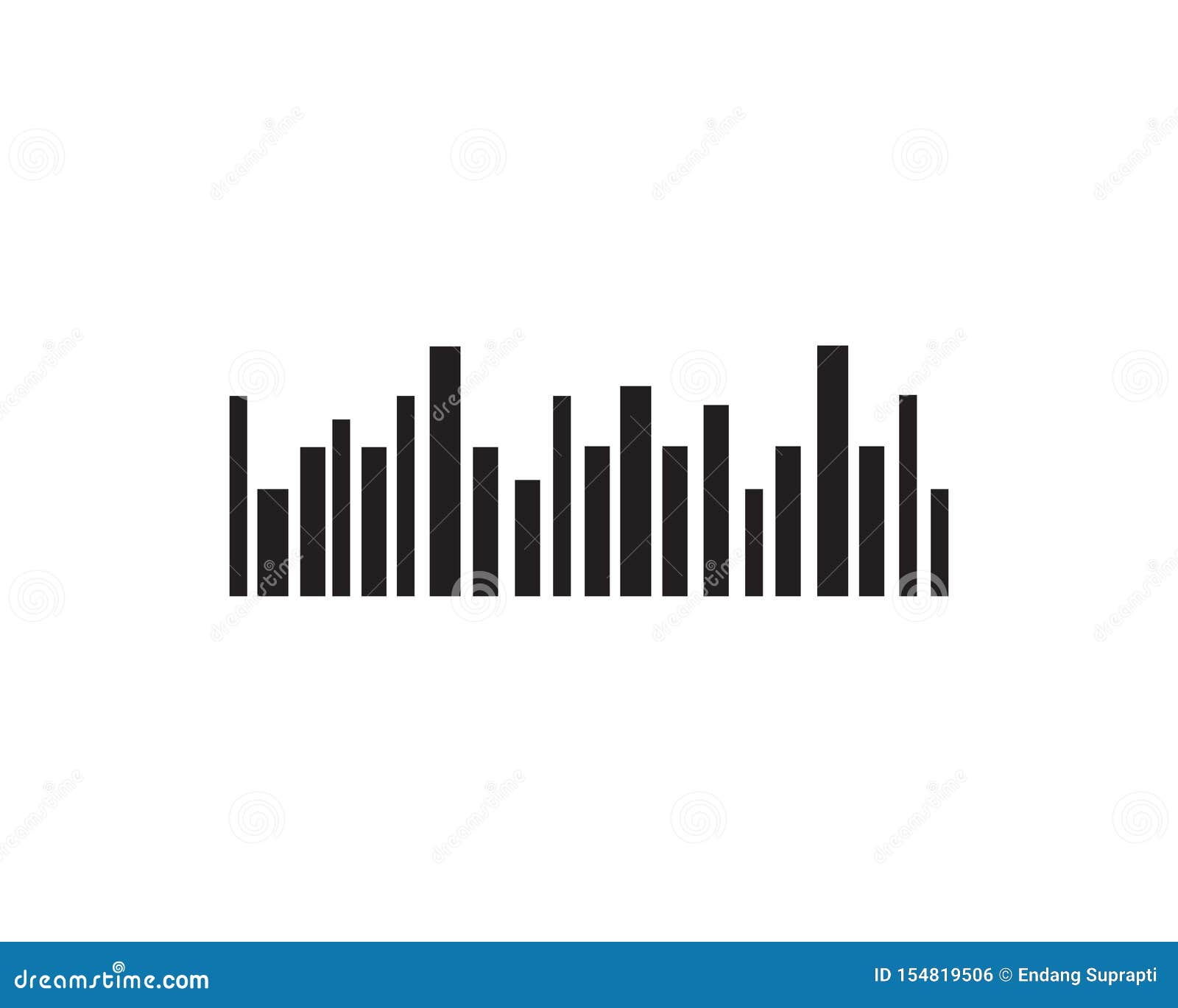 Wave Line Music and Sound Vector Equalizer Logo Stock Illustration ...