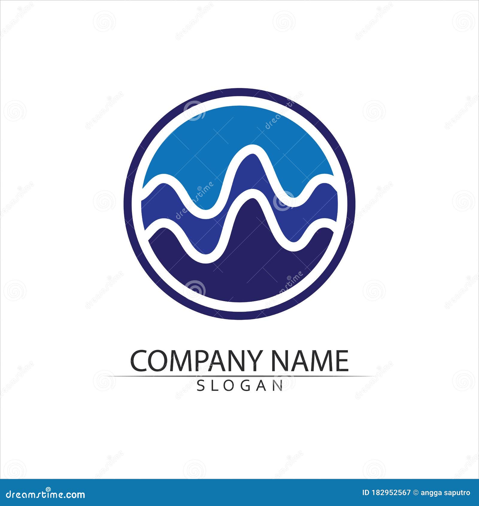 Wave Line Music and Sound Vector Equalizer Logo Stock Vector ...