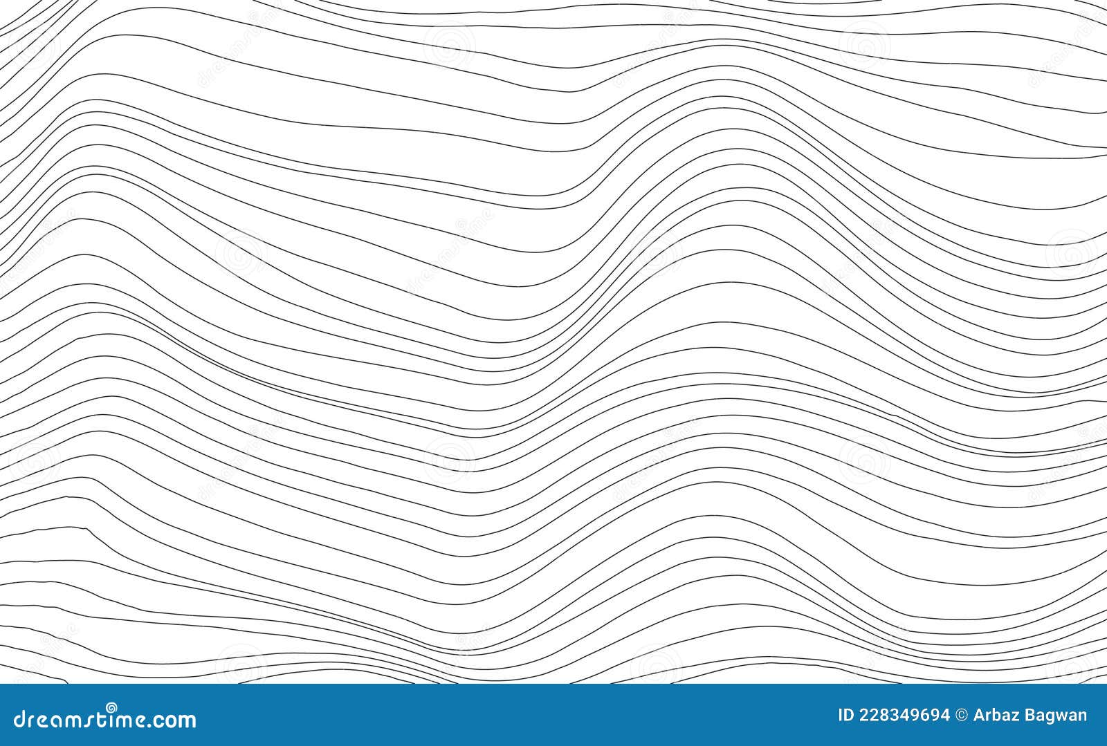 Wave Line Texture Stripe Background Stock Vector - Illustration of ...