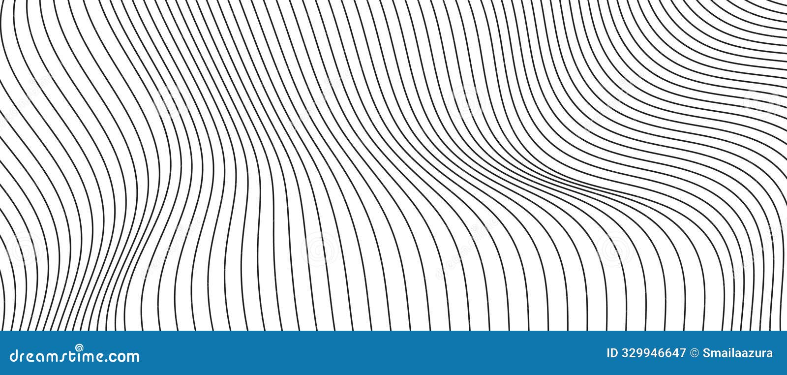 Thin Wavy Lines Move Diagonally. Motion. Radio Waves Move Bending In ...