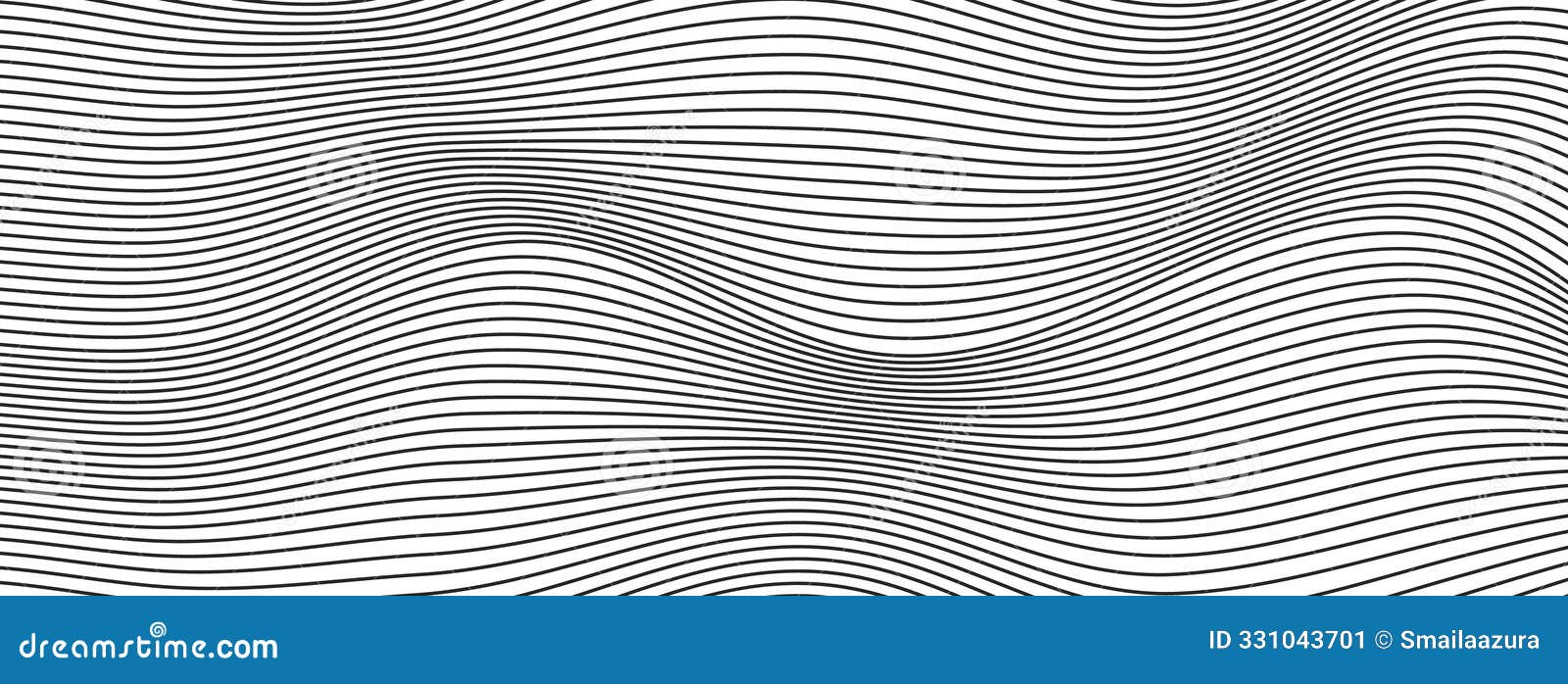 Thin Wavy Lines Move Diagonally. Motion. Radio Waves Move Bending In ...