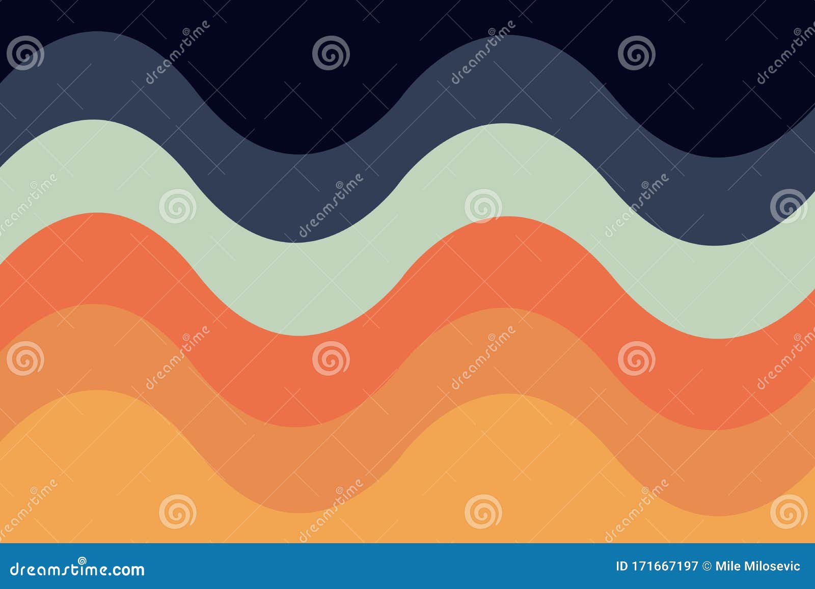 Set Of Seamless Stroke Patterns. Hand-drawn Background. Vector ...