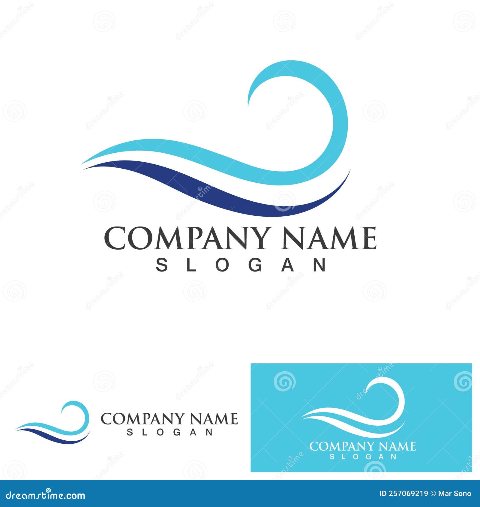 Wave Logo Beach Simple Vector Stock Vector - Illustration of surf ...