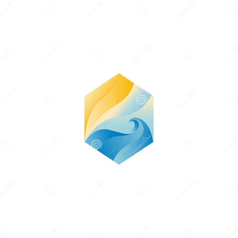 Wave Logo Design Inspiration. Vector Illustration Stock Vector ...